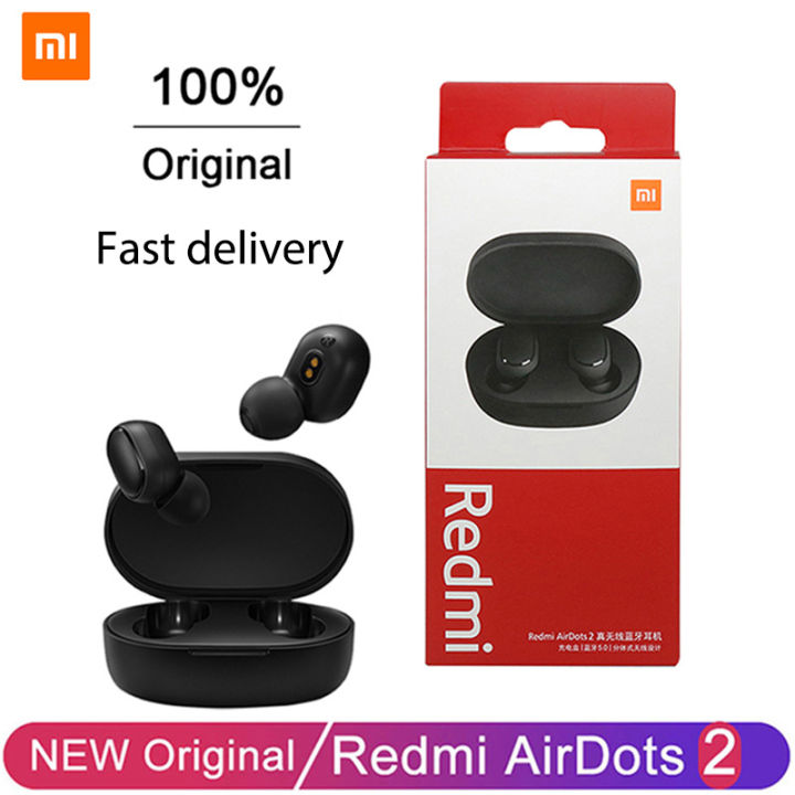 Gentlemange New Original Xiaomi Redmi AirDots 2 Wireless Earphone ...