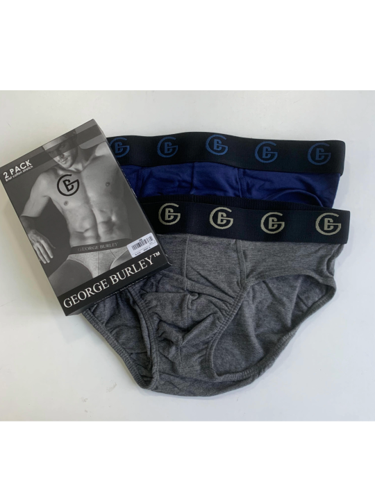 George Burley Men’s cotton stretch low rise Brief 2 pack | Daraz.lk
