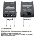 PRO D1 Audio Isolator Mixer Microphone Common Ground Filter Bass Guitar ...
