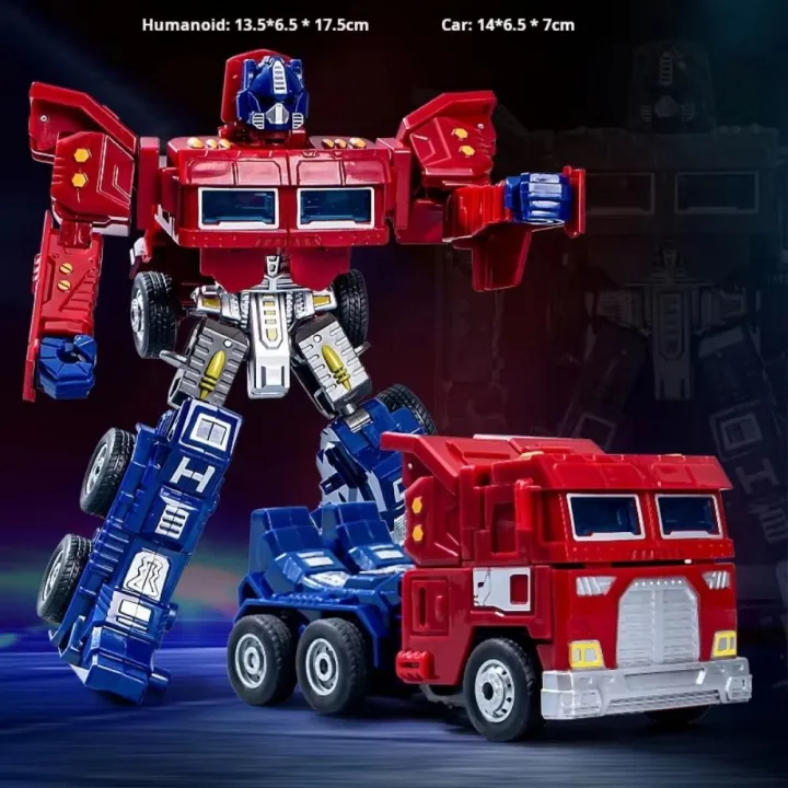 Novelty 2 In Transformation Car Toy Action Figure One Step Deformation ...