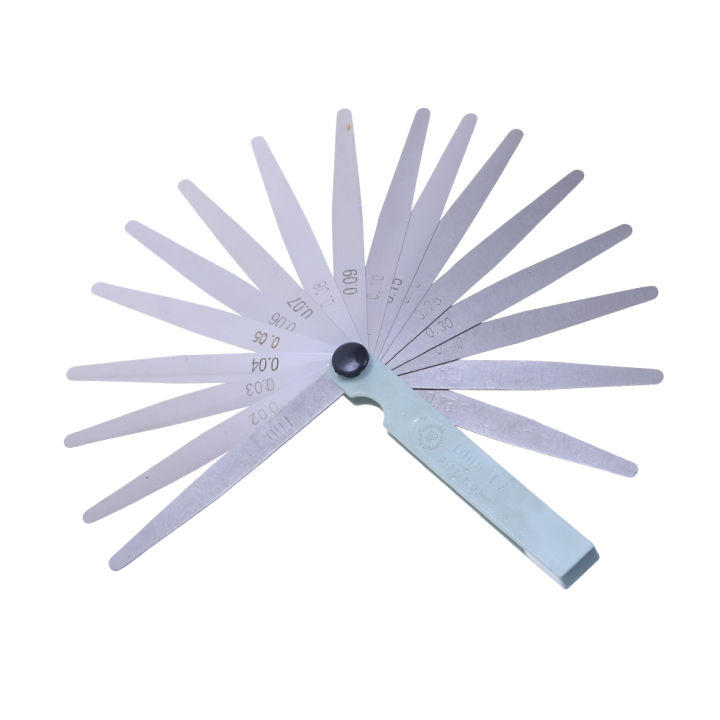 【StyleVoyager】Stainless Steel Metric Feeler Gauge 0.02-1.00mm Thickness ...