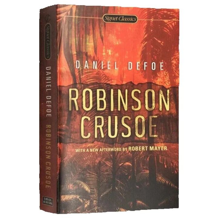 Robinson Crusoe Classic world classics Original English Novel books ...