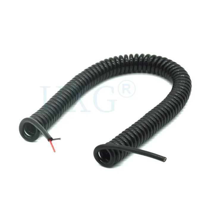 1pcs Diy Cable Spring Curl Line Usb 4pin Line Usb 2pin 4 Core Wire Mini ...