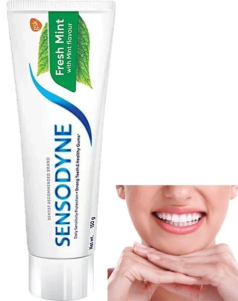 Sensodyne sdy Toothpaste Fresh Mint, Sensitive tooth paste for daily ...