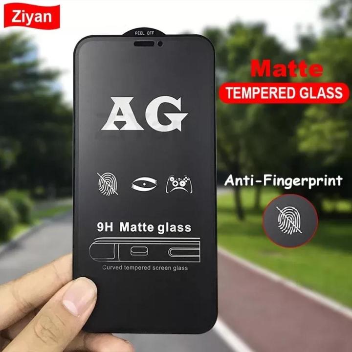 Samsung Galaxy F54 5G Stylish Full Cover Matte Texture Tempered Glass ...