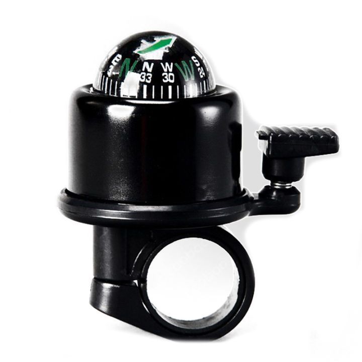Aluminum Alloy Compass Bicycle Bell Loud Sound Bike Handlebar Metal ...