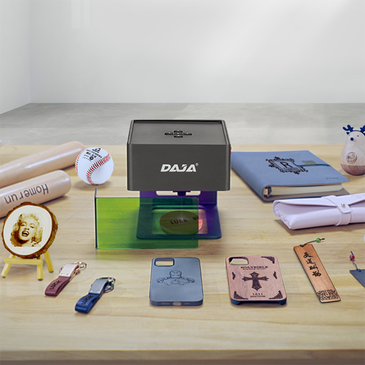 DAJA Mini Portable Laser Engraver Diy Bluetooth Machine Painted Dog Tag ...