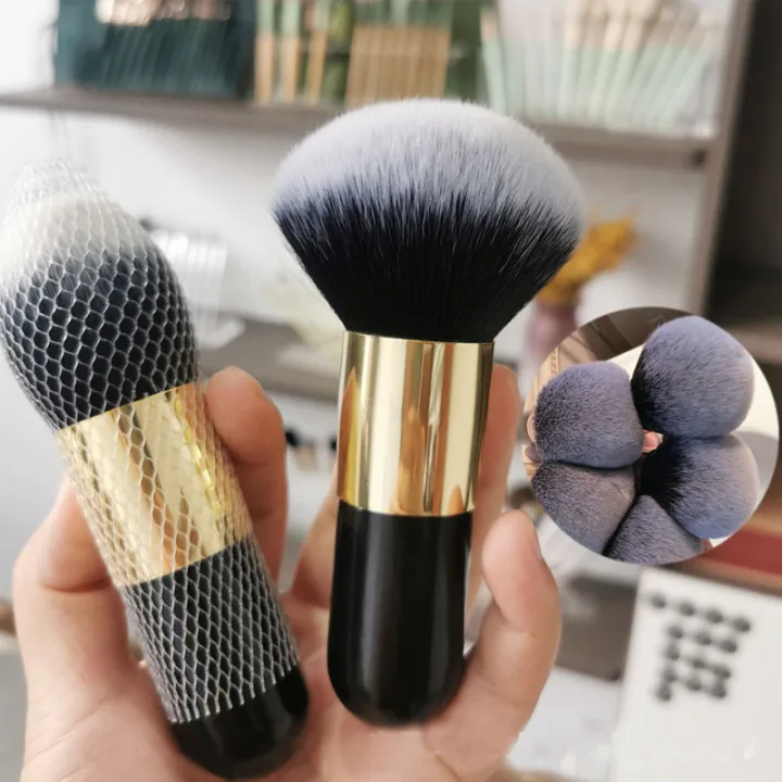 Large Size Powder Brush Professional Makeup Brush Black Multi-function ...