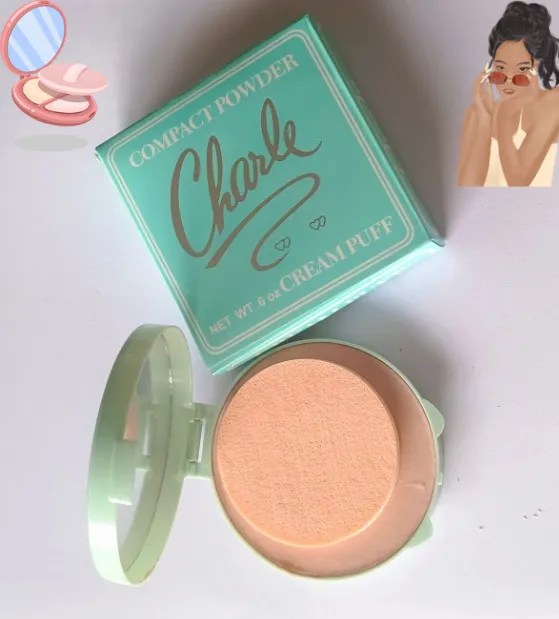 Charli Compact Powder Cream Puff | Daraz.lk