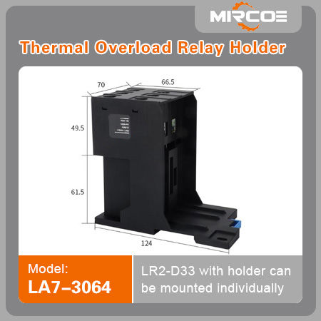【FOOT SOFA】Thermal Overload Relay JR28(LR2-D) for AC Contactor CJX2(LC1-D) LR2-D13(1-1.6A) (2.5 ...