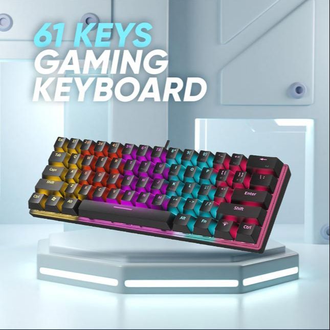 ARMAGGEDDON MKA 1C NEO LED BACKLIGHT MECHANICAL GAMING KEYBOARD | 61 ...