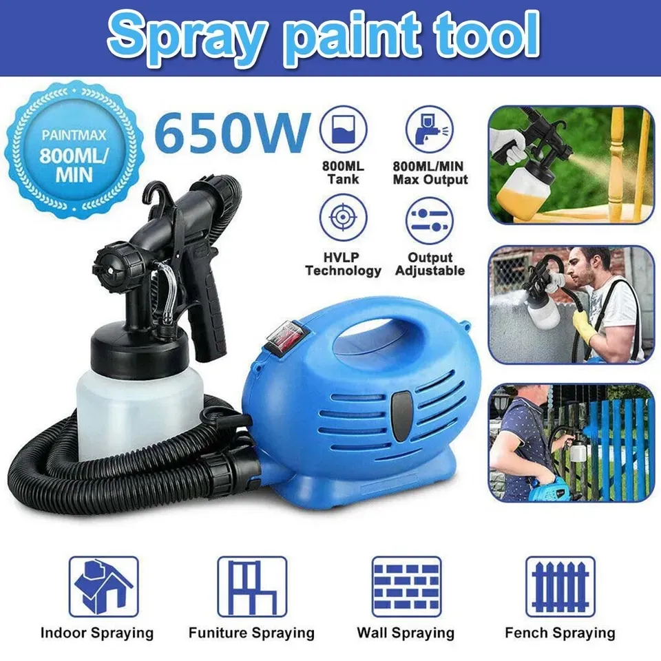 Paint Zoom spray paint zoom Color Paint Zoom Handheld Electric Spray Gun Kit Vehicle House Paint Furniture Daraz.lk