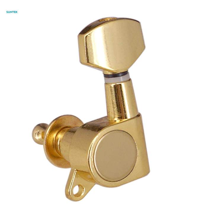 6 Pieces Closed Guitar String Tuning Pegs Electric Folk Guitar String ...