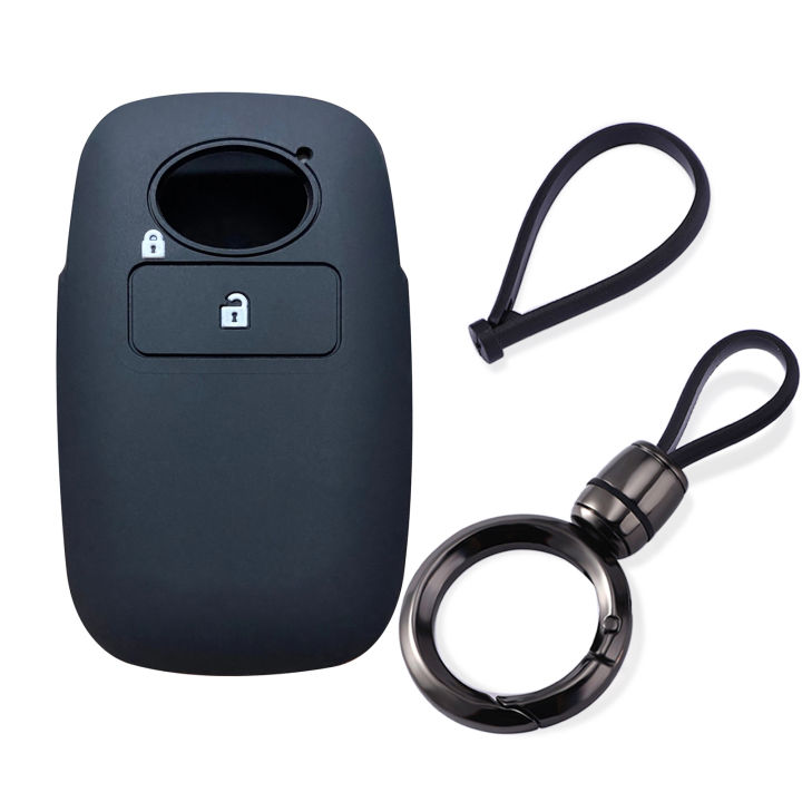 silicone Car Key Cover for Toyota RAIZE Veloz Avanza Wigo 2023 case for ...