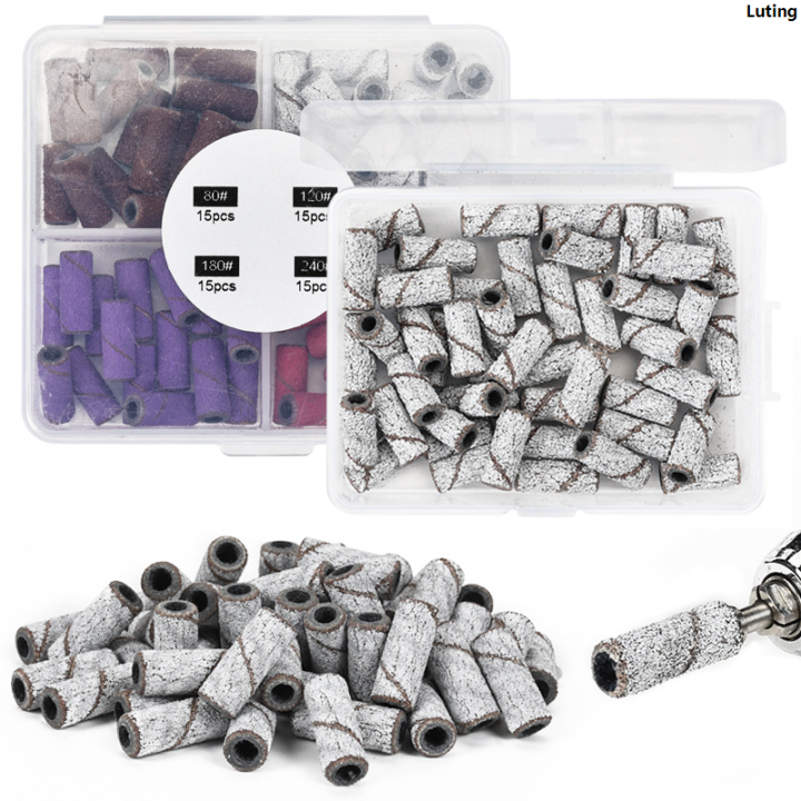 LutingPortable 3mm Small Mini Nail Sanding Bands Remove Dead Skin ...