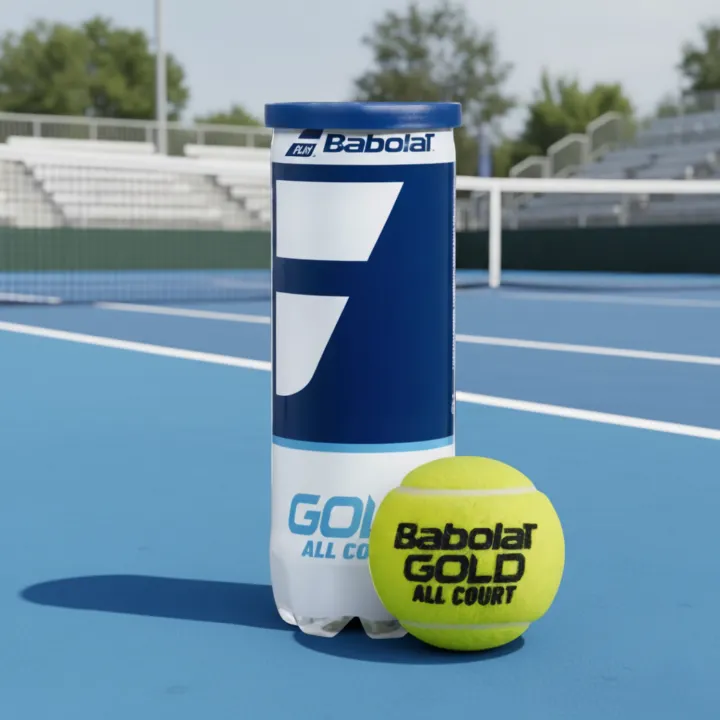 Babolat Gold All Court Tennis Ball Can (3-ball can) | Daraz.lk