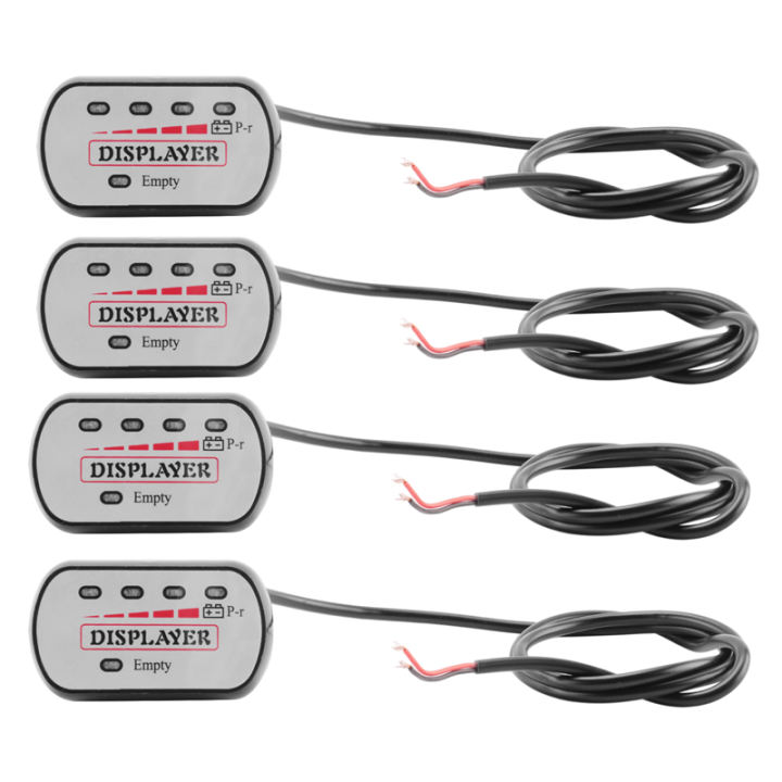 2X 48V Battery Indicator Voltmeter E-Bike Bicycle Capacity Display | Daraz.lk