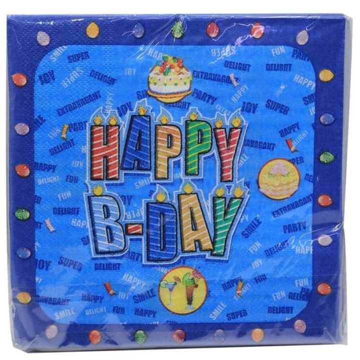 Happy Birthday Tissue (20 Pcs) | Daraz.lk