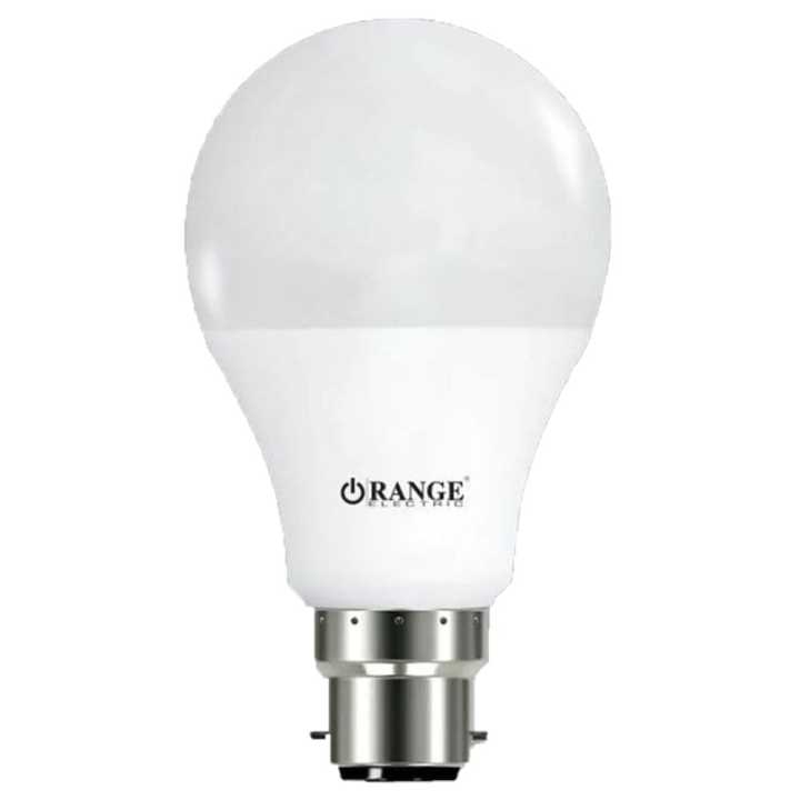 Orange Electric Emergency Light 8W Rechargeable LED Bulb B22 (Pin Type ...