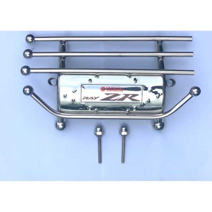 Yamaha Ray ZR stainless steel silencer guard with free 2 bolt | Daraz.lk