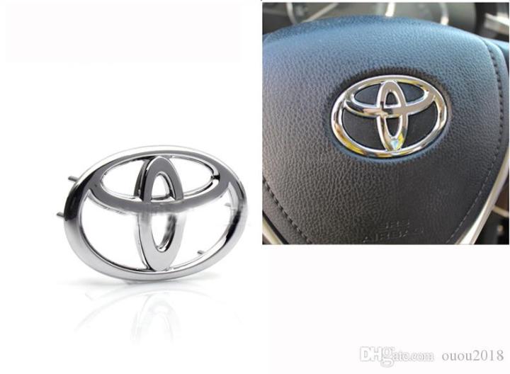 Toyota Pin Type emblem badge for steering wheel | Daraz.lk