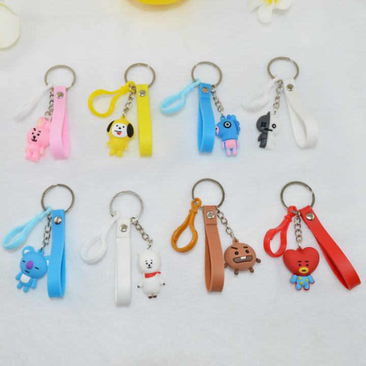 BTS Idol Stars Keychain Key Chain Peripheral Products Collection Kpop ...