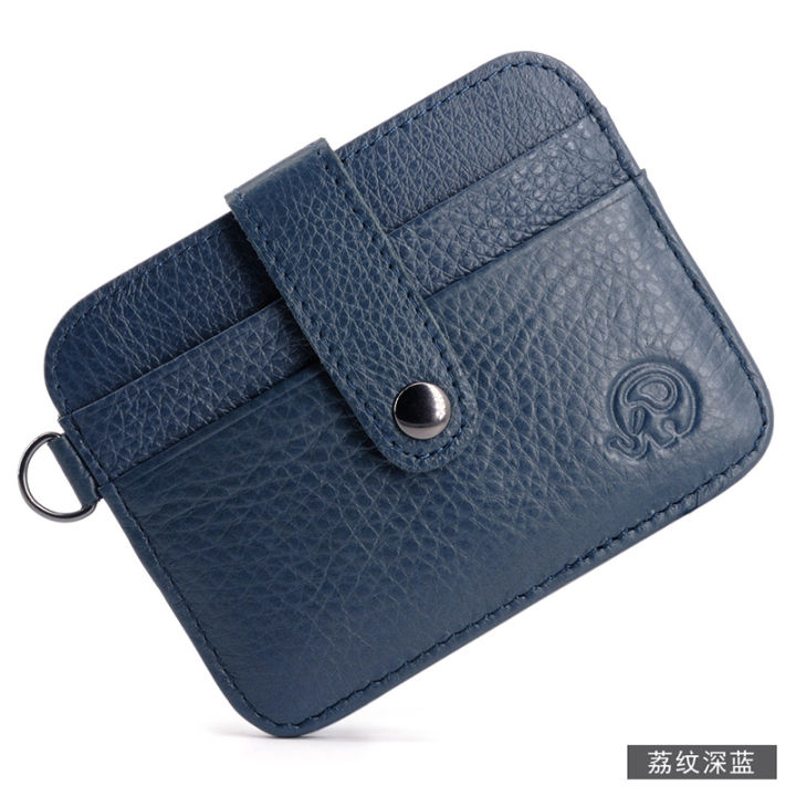 【ZIME】 Leather Card Holder Cowhe Driver's License Bag | Daraz.lk