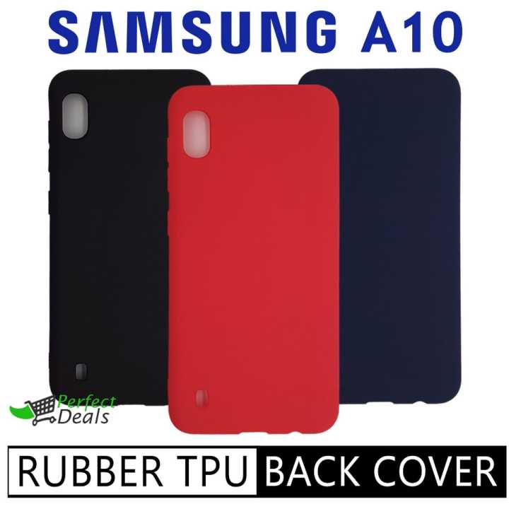 Perfect Samsung A10 Super Slim Silicone Back Cover TPU Shell New Look ...