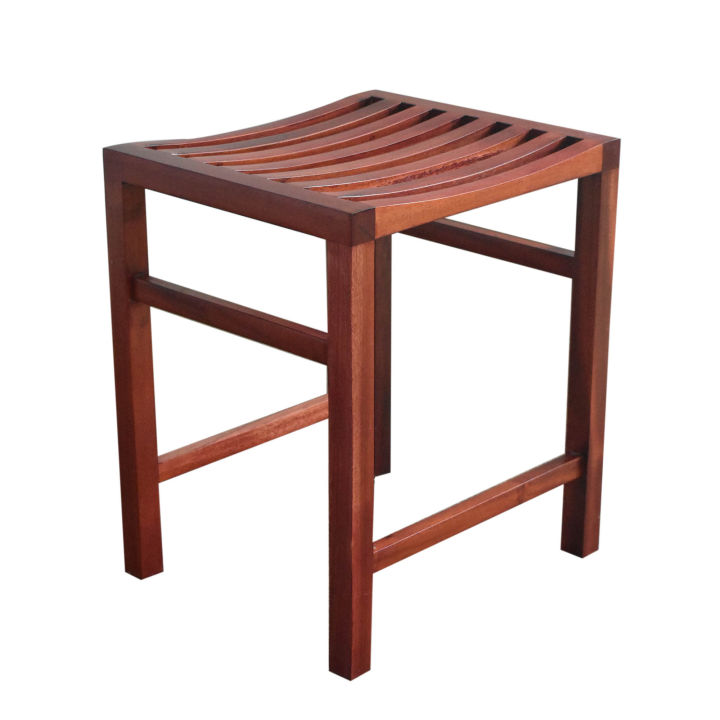Don Carolis Stool - Mahogany Wood - Mara Colour - 16"X14"X19" | Daraz.lk