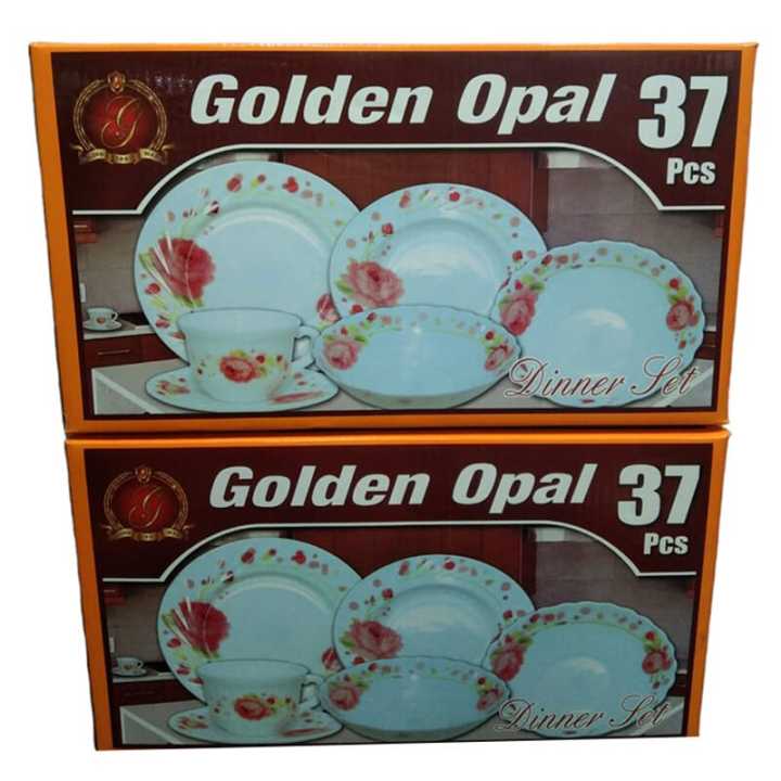Golden Opal 37 Pcs Dinner Set | Daraz.lk