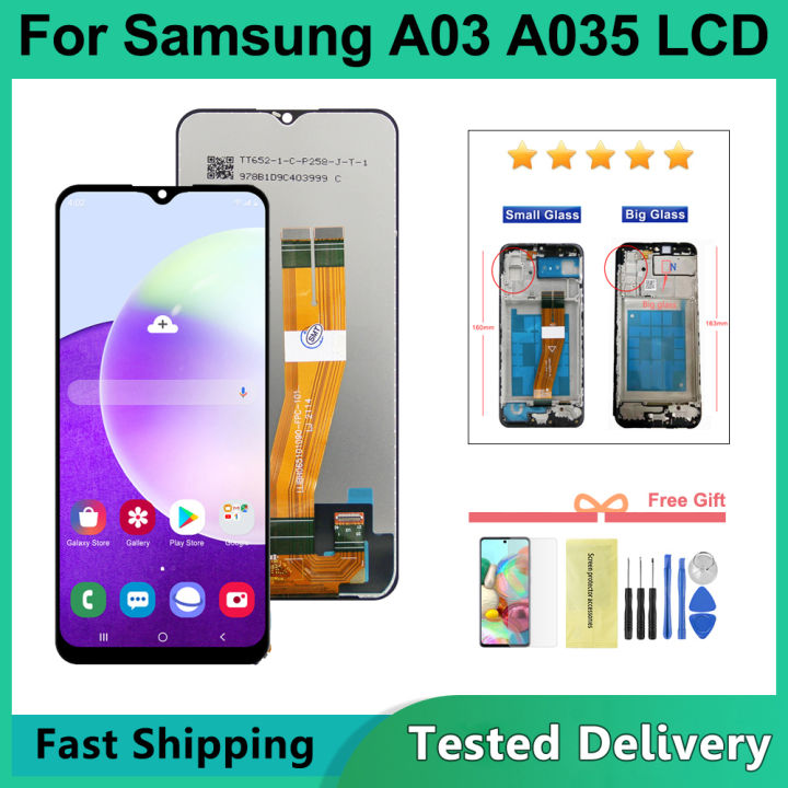 6.5 For Samsung A03 A035 LCD Display with Touch Screen Digitizer SM-A035F/DS A035M A035F Display ...