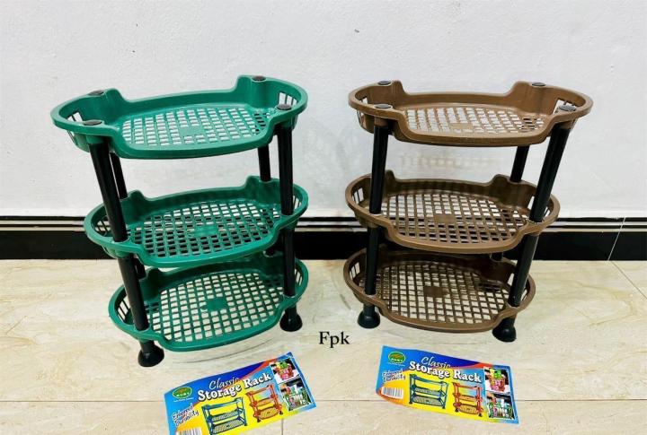 High Quality Premium Plastic small Rack 3 Layer Vegetable Rack Kitchen ...