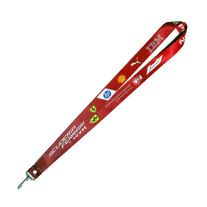 Formula 1 Scudderia Ferrari 2025 Lanyard – 50cm Formula 1 Key/ID Holder ...