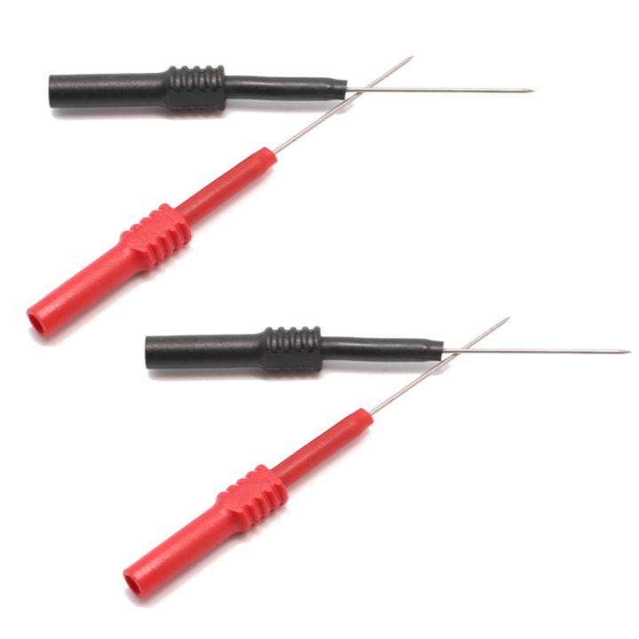 4pcs T0162 Test Pin Back Pin Meter Pen 3 5cm Pa With 4mm Stackable