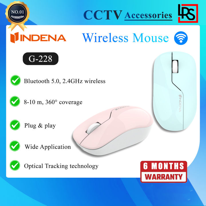 G-228-2 Optical Wireless Mouse | Indena Wireless Mouse | 2.4GHz ...