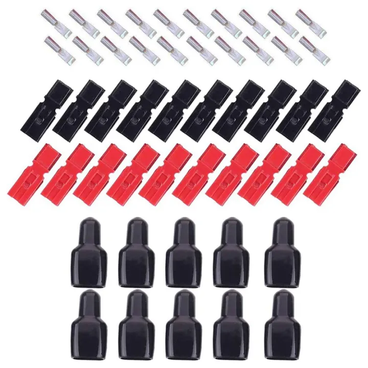 10 Pair 30A 600V Power Connectors Accessories with Insulation Cover for ...