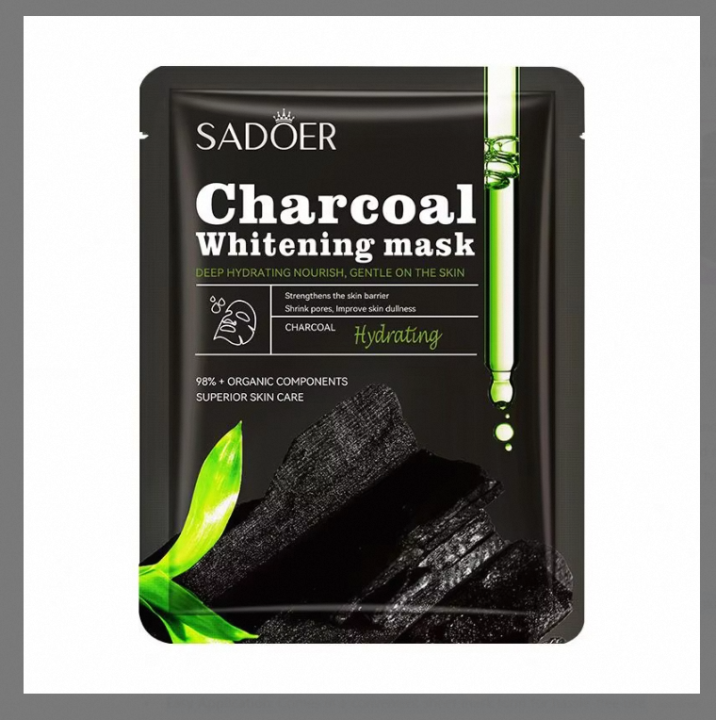 SADOER Charcoal Whitening Mask | Daraz.lk