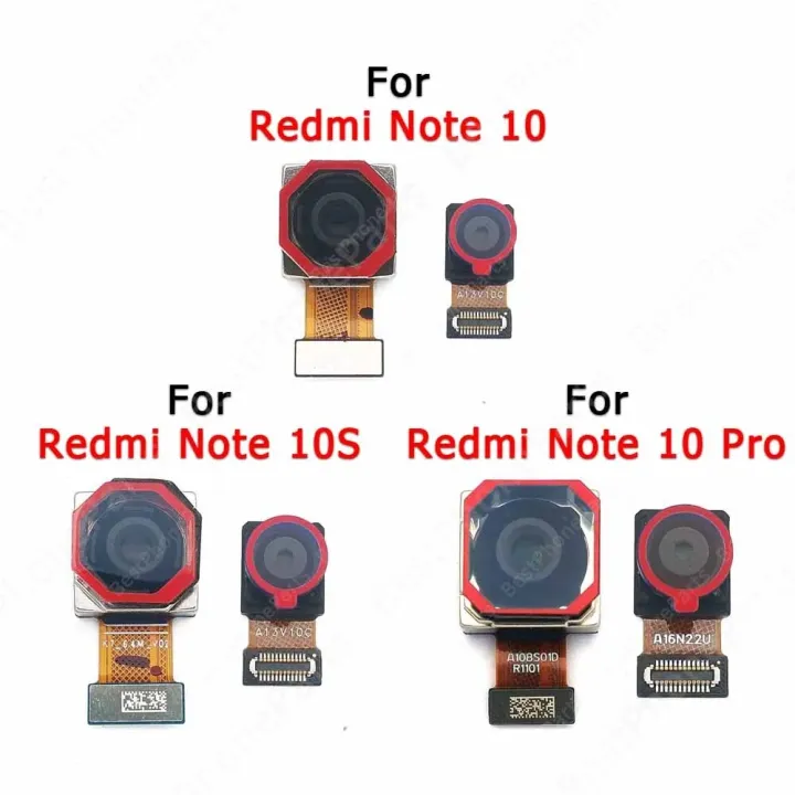 Front Back Camera For Xiaomi Redmi Note 10 Pro 10S S Rear Small ...