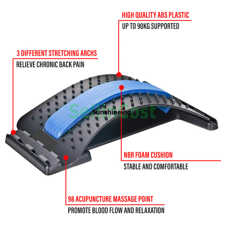 C250 Stand with Massage Point Spine SellinCost Adjustable Back Support ...