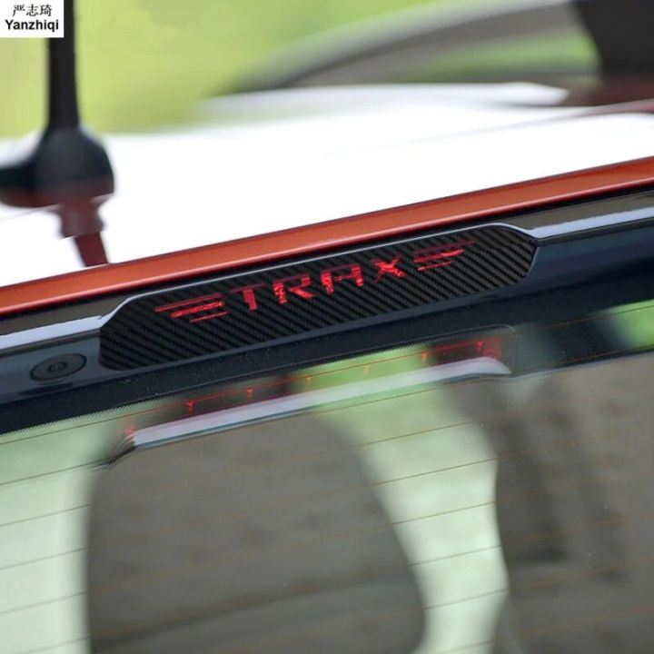 Carbon Fiber Stickers And Decals High Mounted Stop Brake Lamp Light Car ...