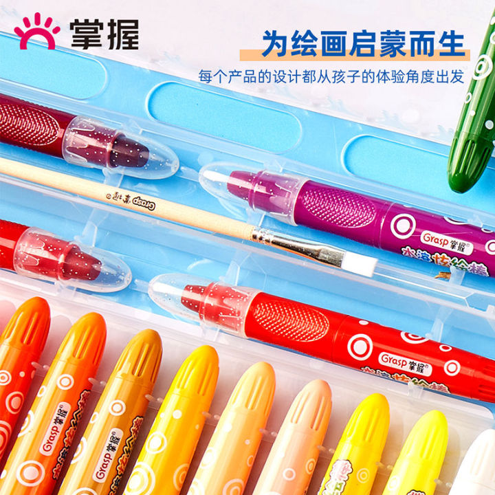 Master Magic Marker Pen Rotating Oil Pastel Children's Crayons ...