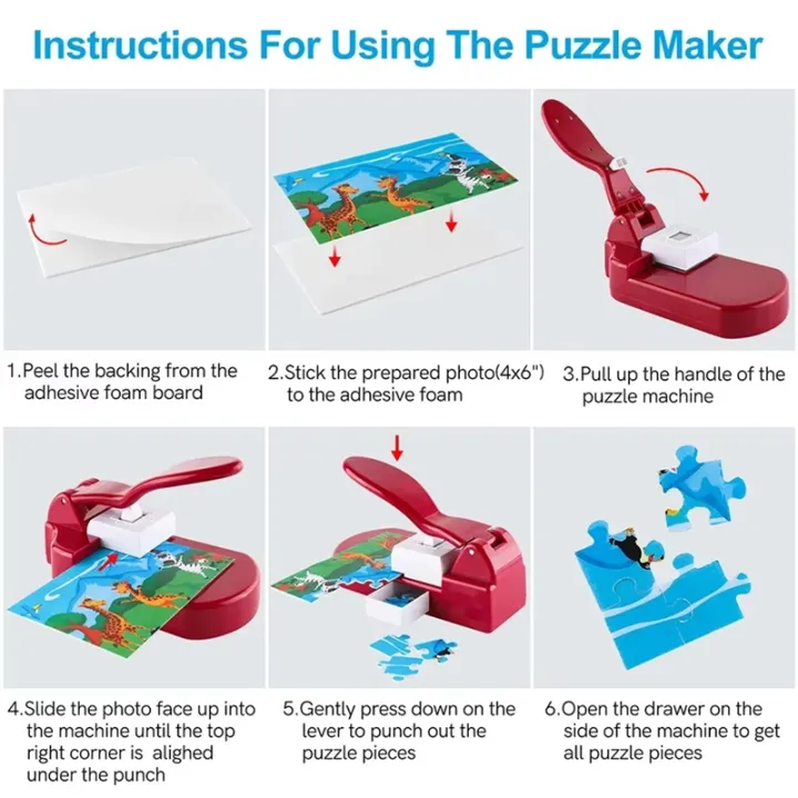 Jigsaw Puzzle Making Machine Puzzle Making Jigsaw Craft Paper Cutting ...