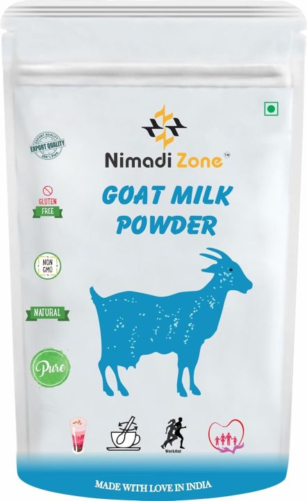 Nimadi Zone Goat Milk Powder | Freeze Dried, Gluten Free | All Natural ...