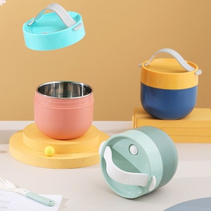 Large Capacity 600ml Food Thermal Jar Vacuum Insulated Sealed Insulated ...