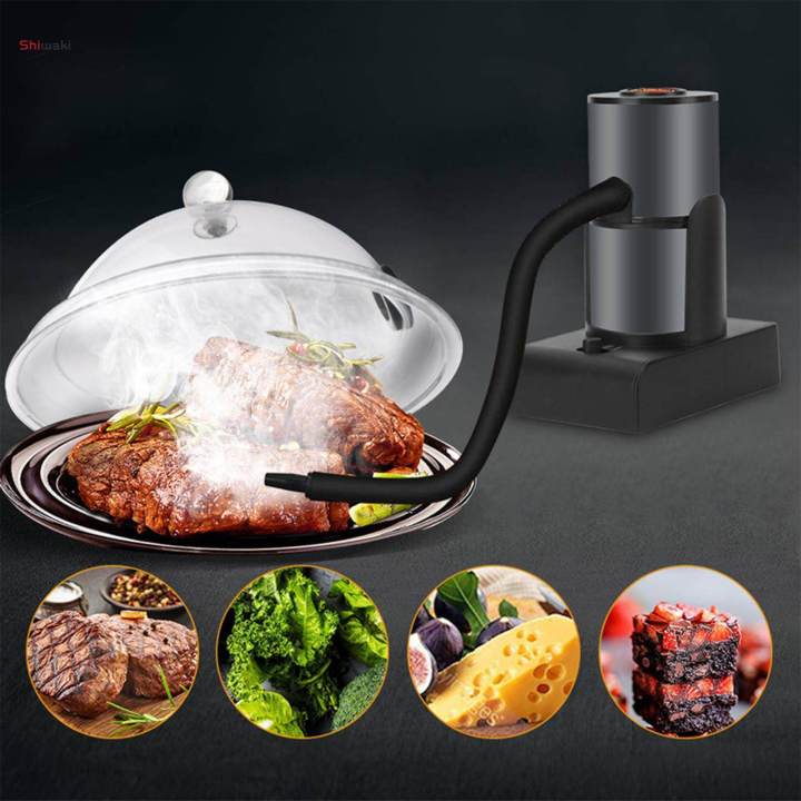 Smoke Infuser Kitchen Smoke Drink Smoke Portable for Cheese BBQ Indoor ...