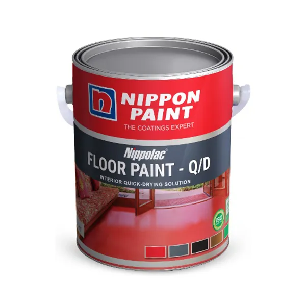 Nippon Floor Paint Quick Drying (Q/D) Colours Fine Gloss level ...