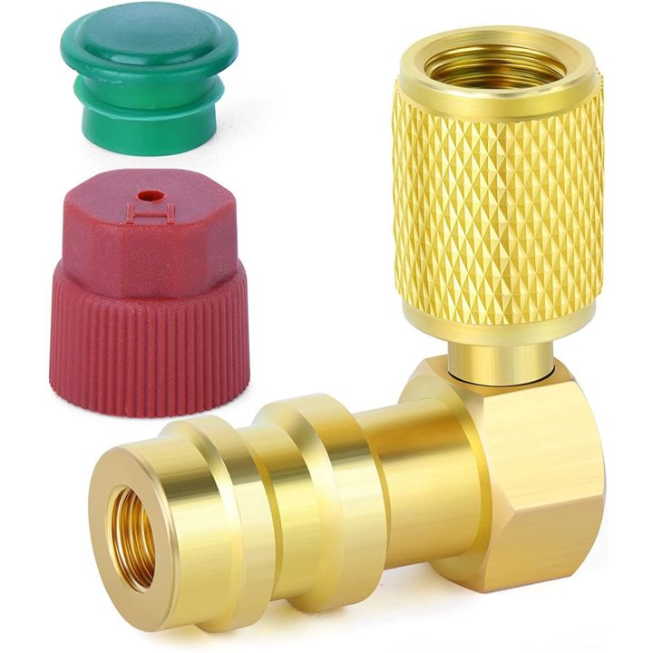 1Pc 90 Degree R12 to R134A High Side AC Fitting Port Conversion | Daraz.lk