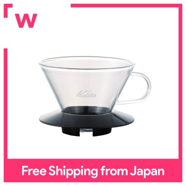 【Miga Plaza】Carita Kalita coffee Wave series glass dripper 185 [24 for ...