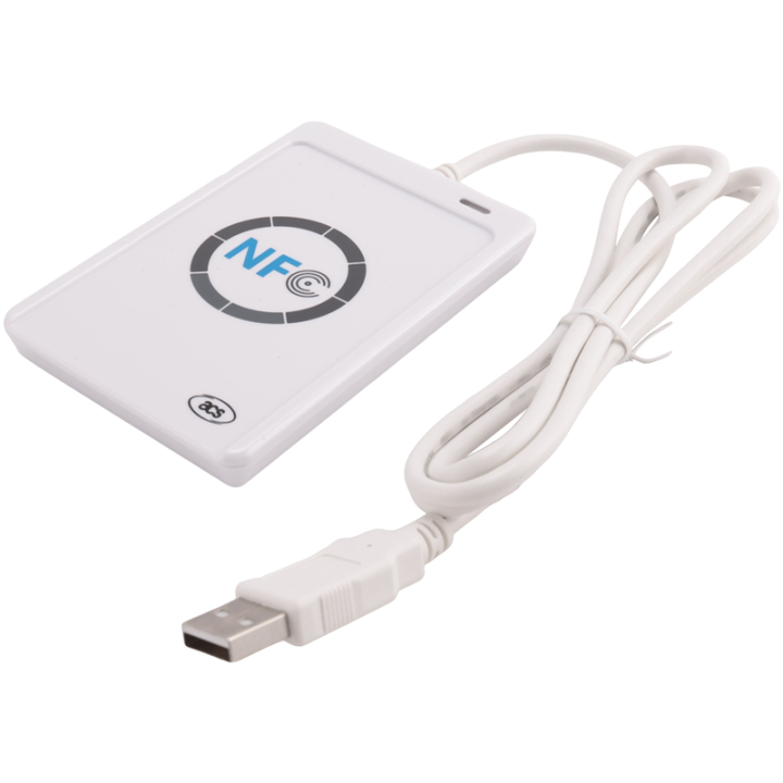 NFC Reader ACR122U USB Contactless Smart IC Card Writer and Reader ...
