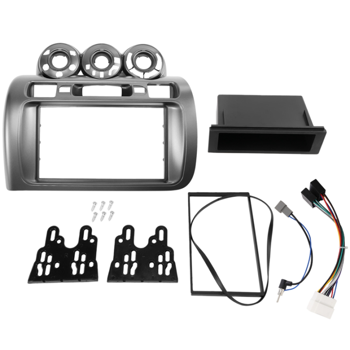 LKPCIGCXM Radio Fascia For Jazz City One Din Dvd Stereo Cd Panel Mount ...